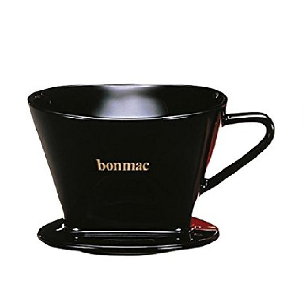 Phễu lọc cà phê Bonmac Dripper CD-2B Ceramic Black 2-4 ly | Sieuthicafe.vn
