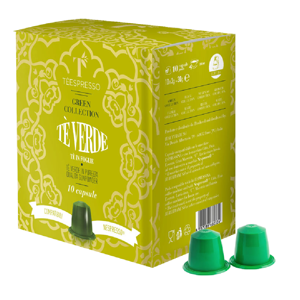 TRÀ VIÊN NÉN TÈESPRESSO LOẠI GREEN TEA | Sieuthicafe.vn
