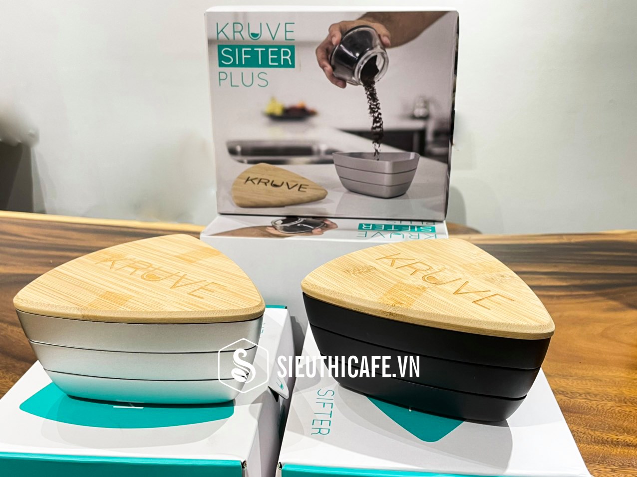 Chơi cà phê xịn sò như chuyên gia với bộ sàng lọc Kruve Sifter | Sieuthicafe.vn