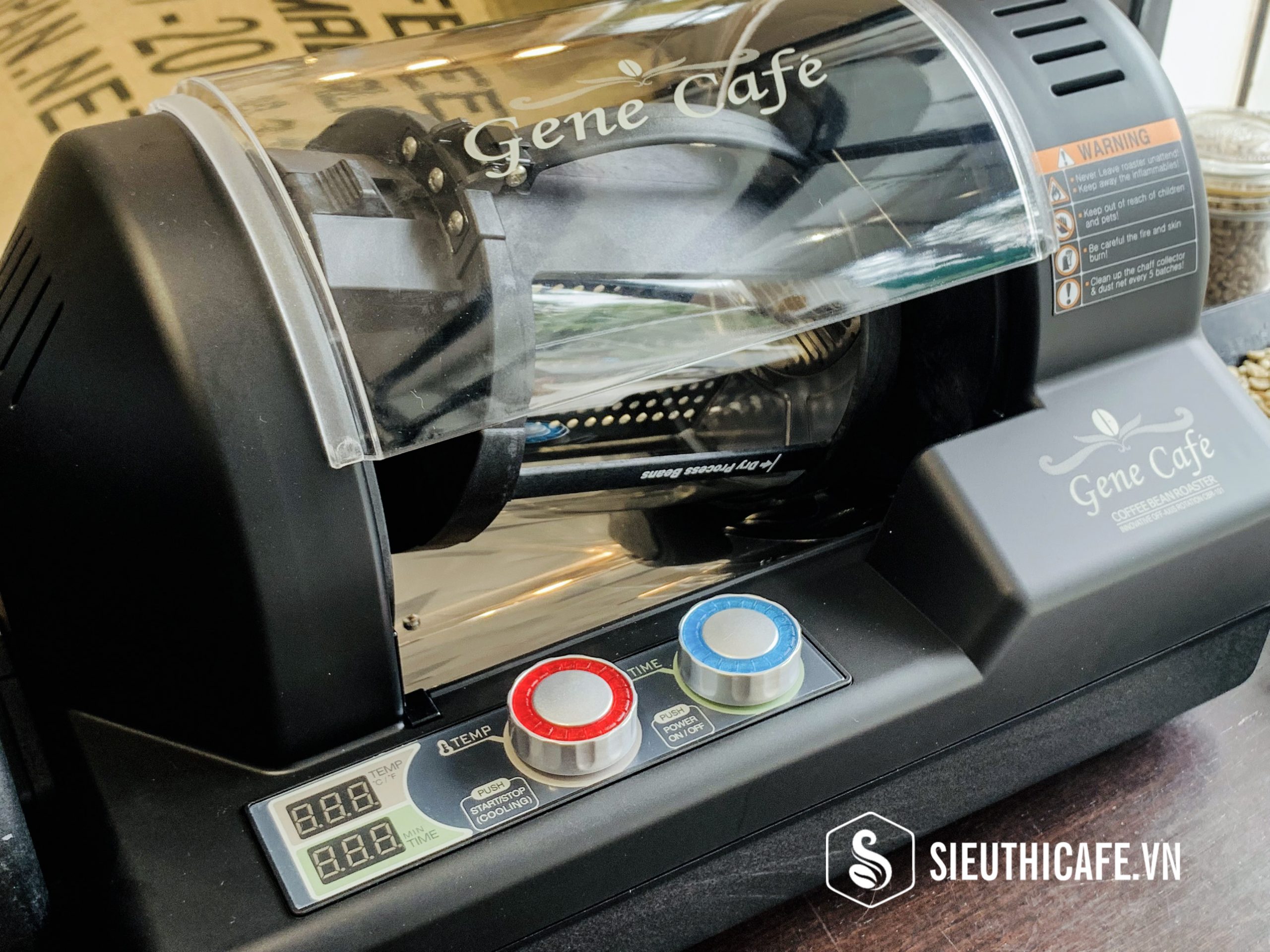 Máy rang cà phê Gene - Korean | Chính hãng tại Việt Nam | Sieuthicafe.vn